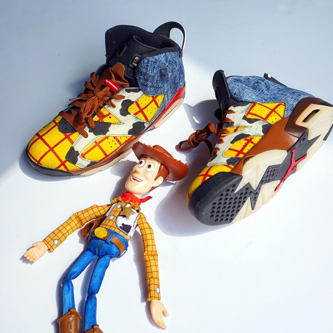 Air Jordan 6 x Toy Story “Woody” Is Infinity-and-Beyond Sneaker Heat ...