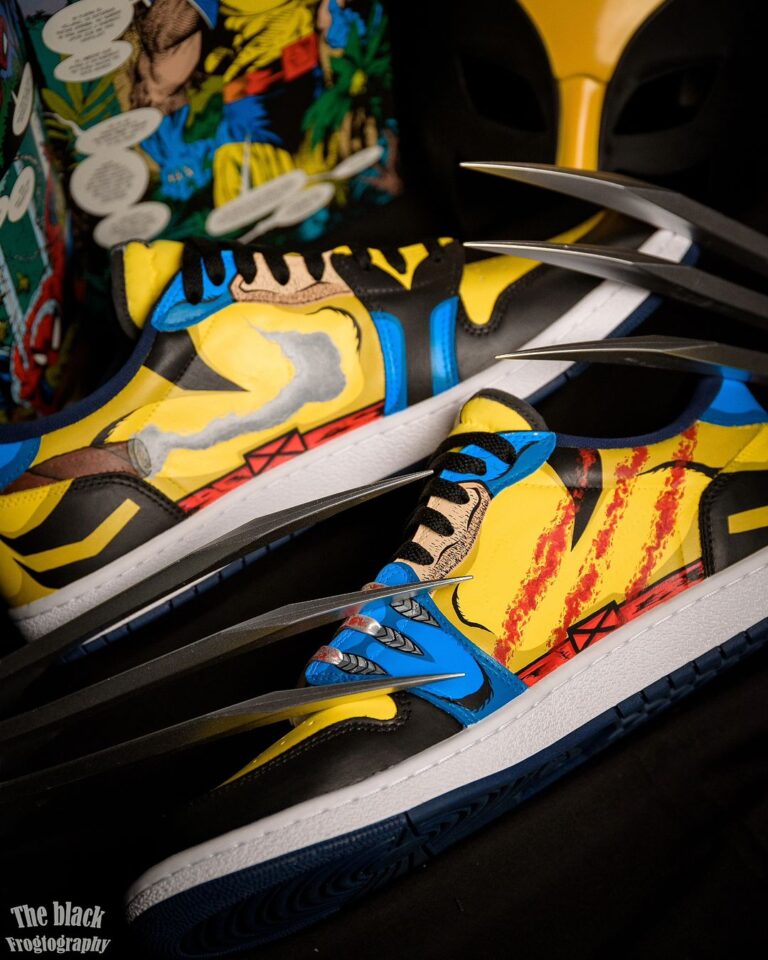 Custom Air Jordan 1 Low "Wolverine" Is All About His Yellow Suit ...