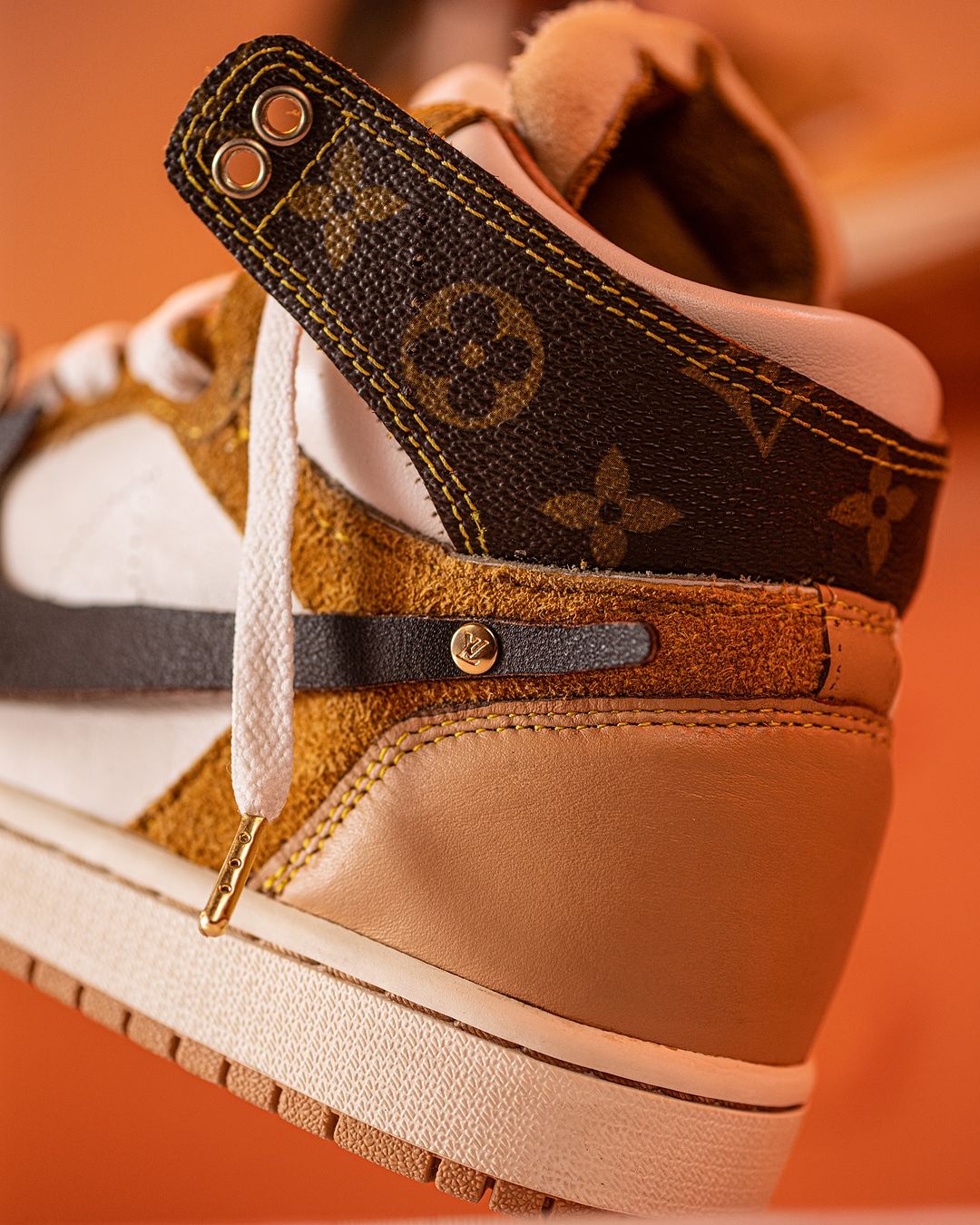 This Louis Vuitton x Air Jordan 1 Collab Redefines What Classy Drip ...