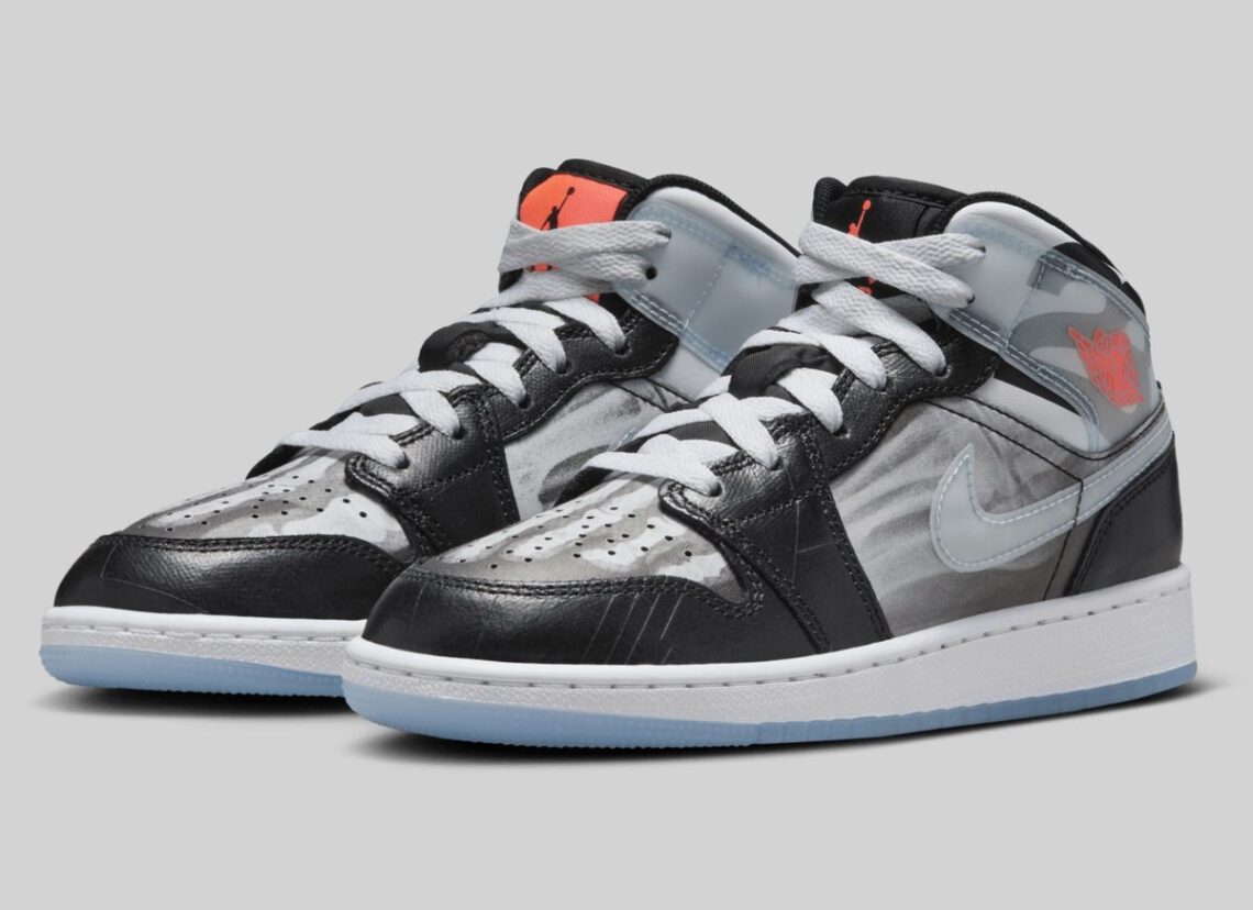 Air Jordan 1 Mid "X-Ray" Pay Tribute To Michael Jordan's 1985 Injury ...