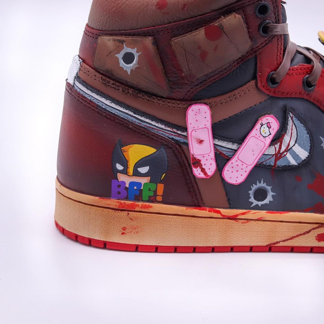 Deadpool Air Jordan 1 High Might Be the Most Fun Jordan 1 Yet ...