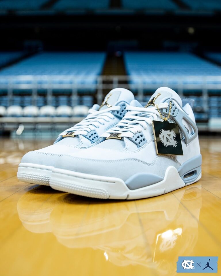 Air Jordan 4 “UNC” PE Is the Cleanest Tribute to Michael Jordan’s Roots ...
