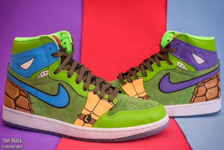 The Air Jordan 1 'Ninja Turtles' Kicks Like a Hero in a Half Shell ...