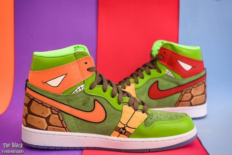 The Air Jordan 1 'Ninja Turtles' Kicks Like a Hero in a Half Shell ...