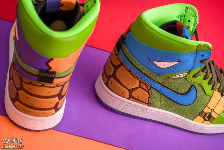 The Air Jordan 1 'Ninja Turtles' Kicks Like a Hero in a Half Shell ...