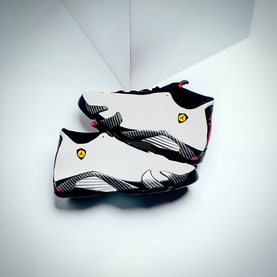 This “White Ferrari” Air Jordan 14 Is So Clean It Belongs Behind Glass ...