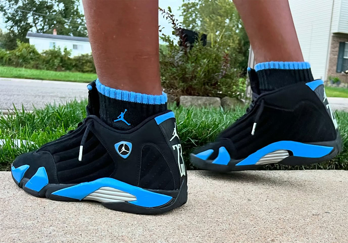 New Air Jordan 14 "Black/University Blue" Brings 2006 To 2026 ...
