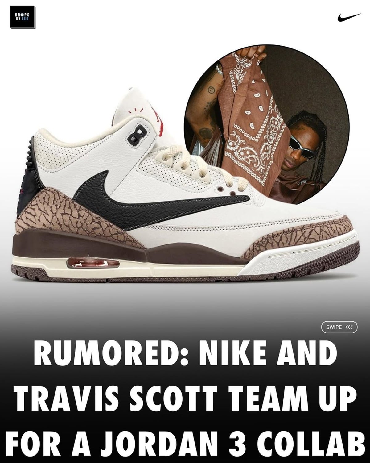 Is the Travis Scott x Air Jordan 3 Finally Happening? The Internet ...
